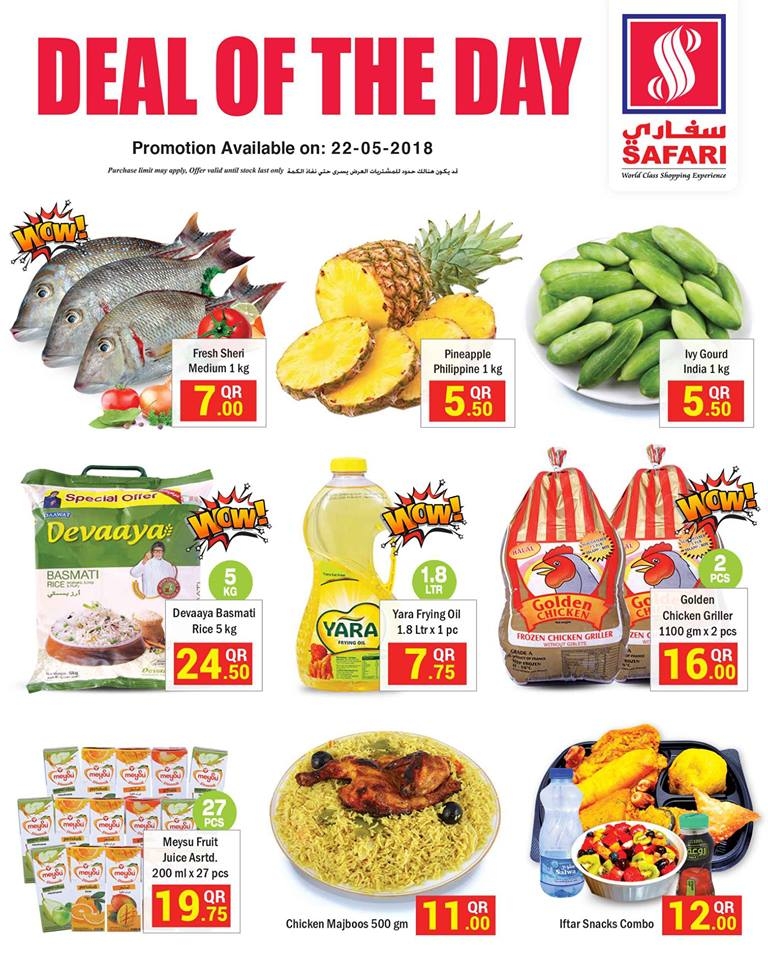 Safari Hypermarket Deals Of The Day May 22