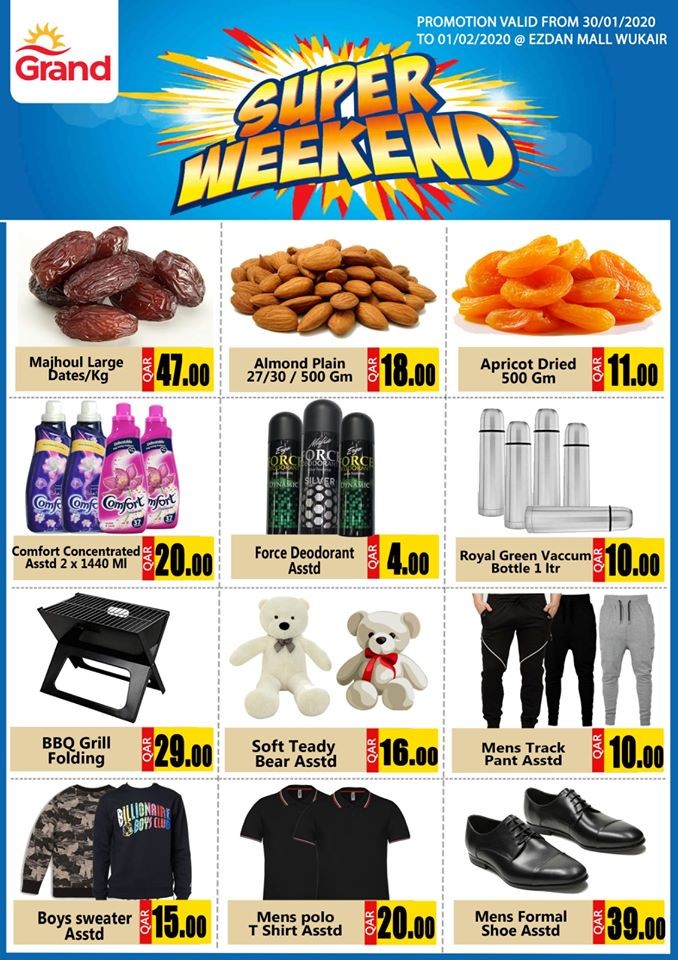 Grand Hyper Ezdan Mall Wukair Super Weekend Offers