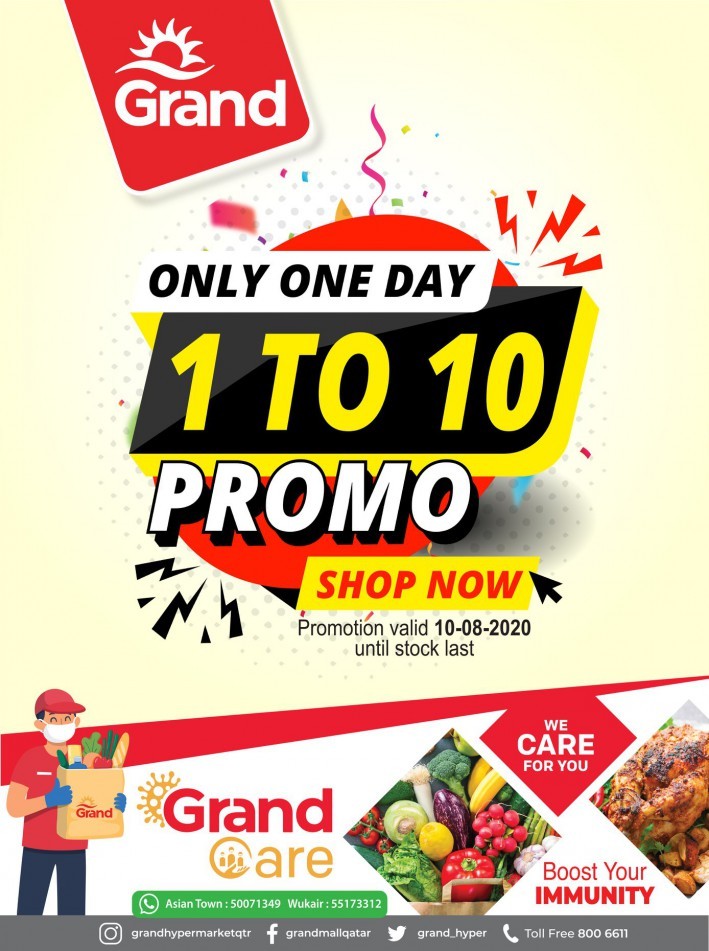 Grand Hyper Qatar Only One Day Offers | Qatar Offers