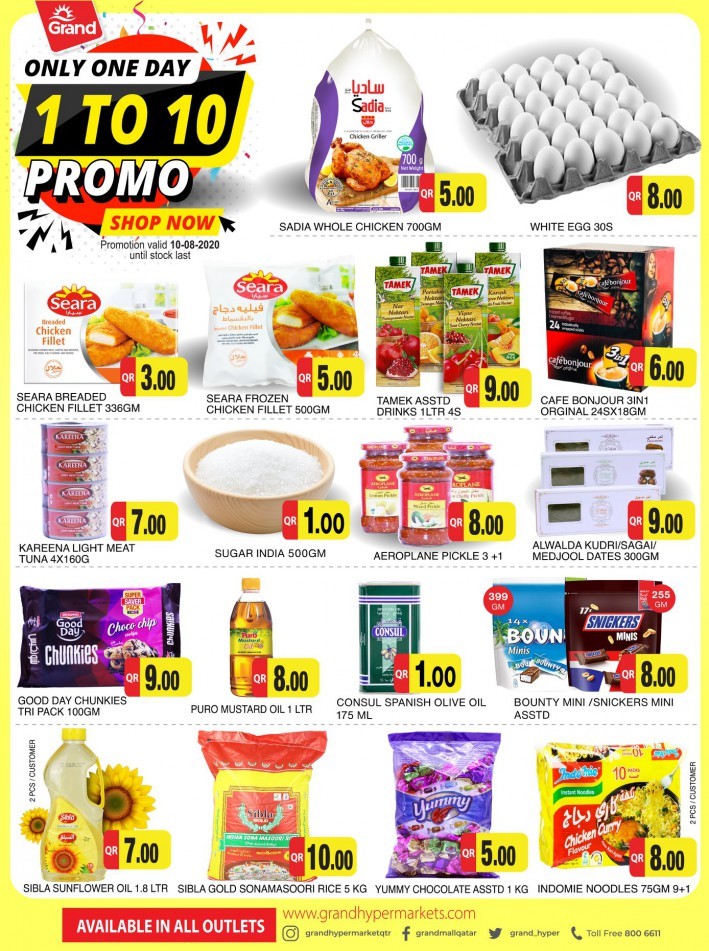 Grand Hyper Qatar Only One Day Offers | Qatar Offers