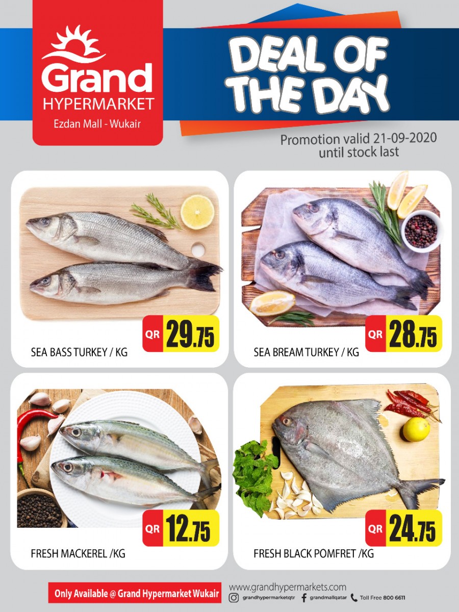 Grand Hypermarket Ezdan Mall Qatar Offer 21 September 2020