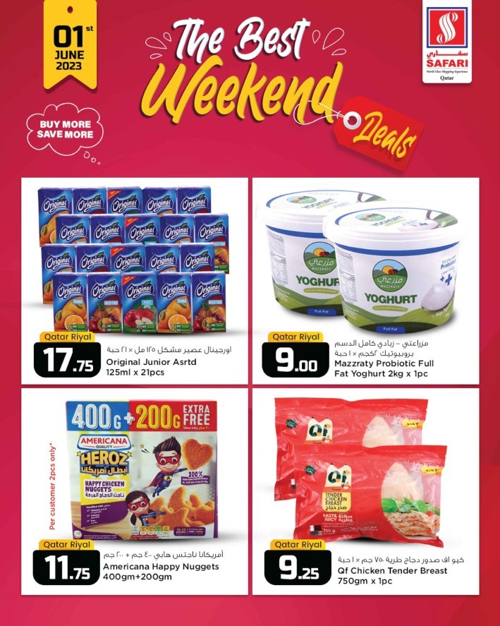 Safari Daily Deals 01 June 2023