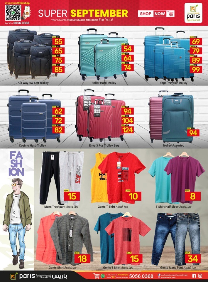 Paris Hypermarket Super September Deal | Qatar Offers Today