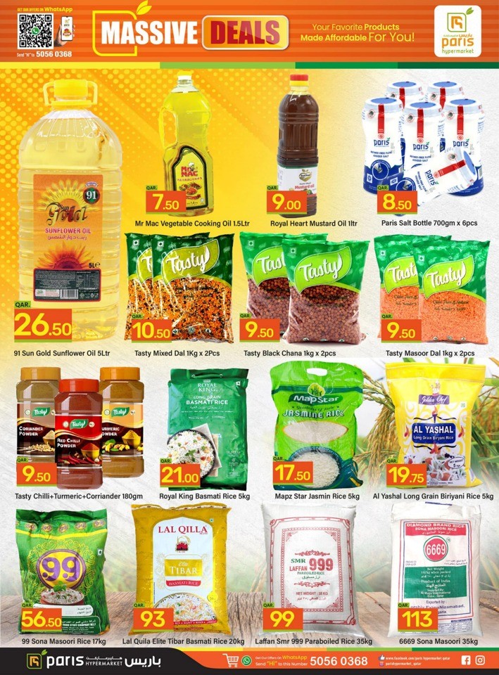 Paris Hypermarket Massive Deals Flyer | Qatar Offers Today